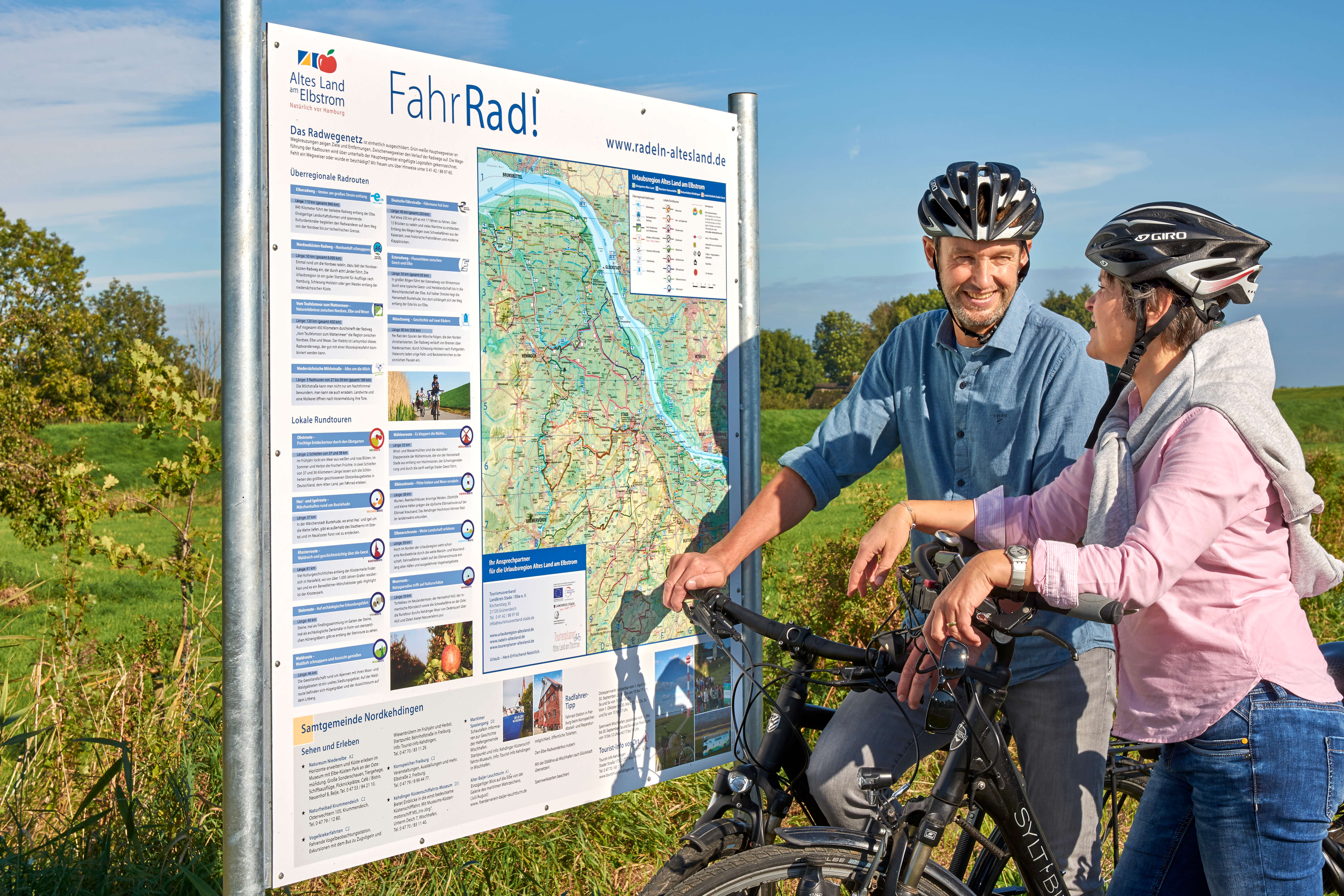 Radwanderweg "Vom Teufelsmoor zum Wattenmeer"